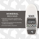Natural Dead Sea Mineral Rich Mud Pet Shampoo For Dogs & Cats – Soos Pets