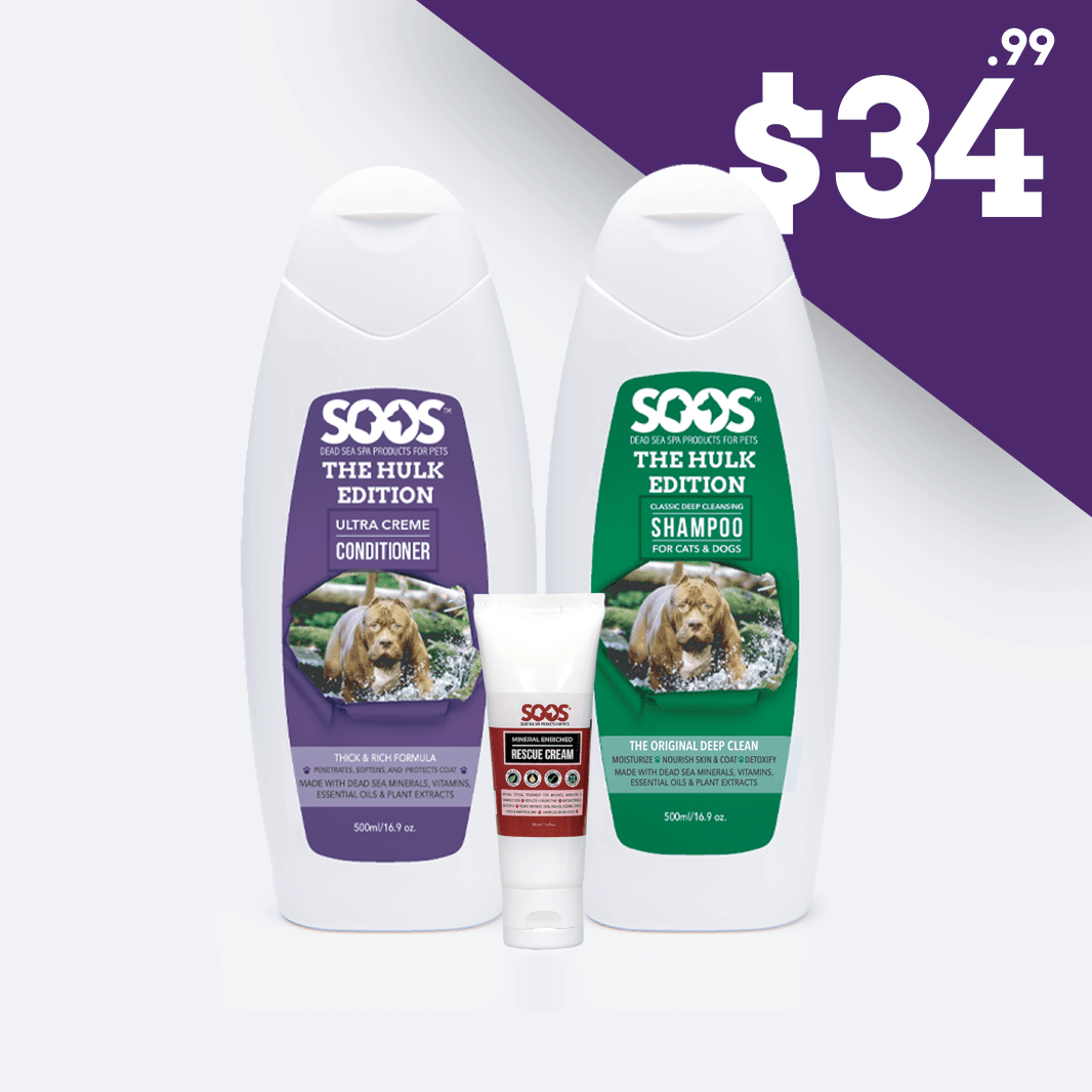 Soos Pets | Dog and Cat Dead Sea Natural Pet Products & Supplies